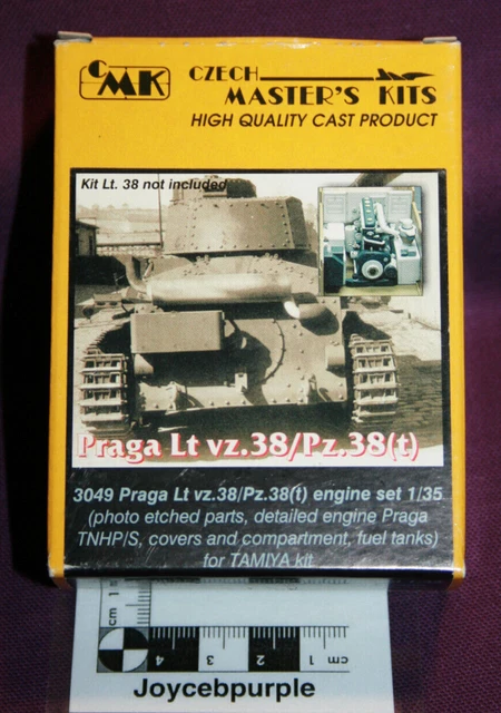 CMK PRAGA LT vz.38/Pz.38(t) engine set 1:35 scale resin model detail ...