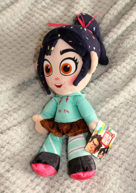 WRECK IT RALPH 2 - Vanellope Von Schweetz Plush / Soft Toy NWT Disney ...
