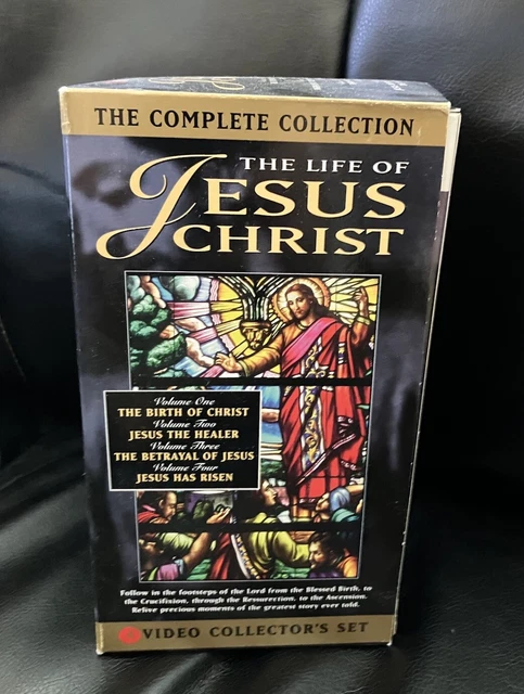 THE LIFE OF Jesus Christ VHS Volumes 1-4 THE COMPLETE COLLECTION £11.27 ...