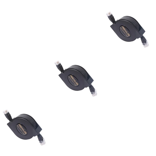 CAT6 ETHERNET CABLE Retractable Cat6 Ethernet Cable Router Cable ...