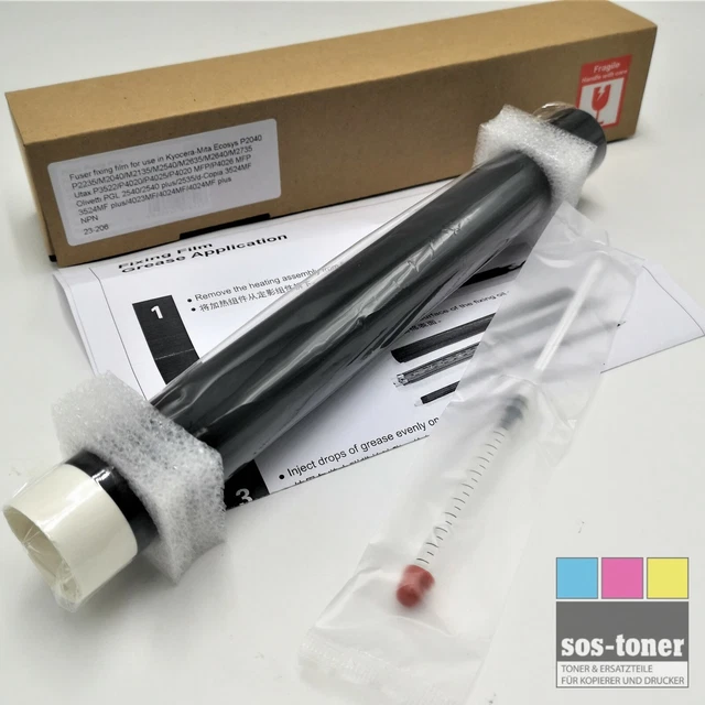 FUSER FIXING FILM Compatible with Utax P3522, P4020, P4025, P4020 MFP ...