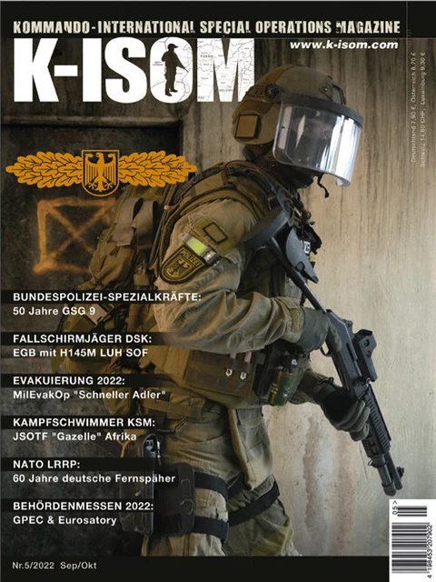 K-ISOM 5/2022 KSK GSG 9 Fernspäher Kampfschwimmer KSM Fallschirmjäger DSK NEU EUR 7,90 - PicClick DE