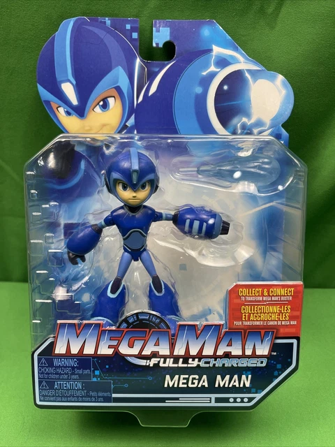 MEGA MAN FULLY Charged Articulated Figure JAKKS Pacific 2019 NEW ...