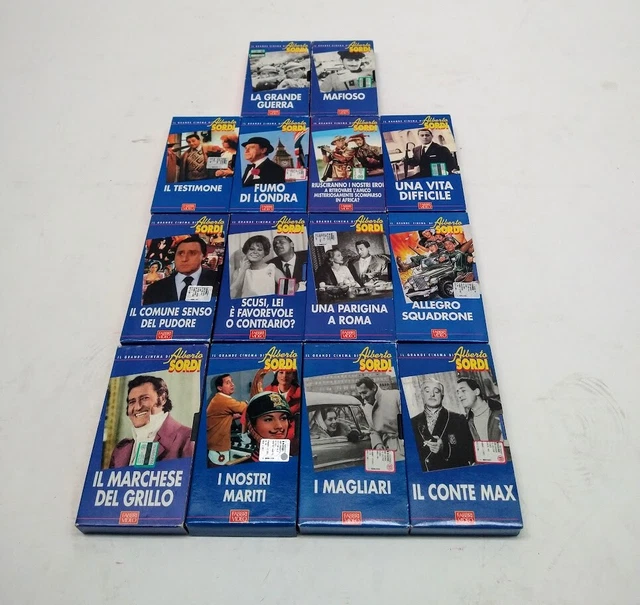 IL GRANDE CINEMA di Alberto Sordi VHS Fabbri Video EUR 30,00 - PicClick IT