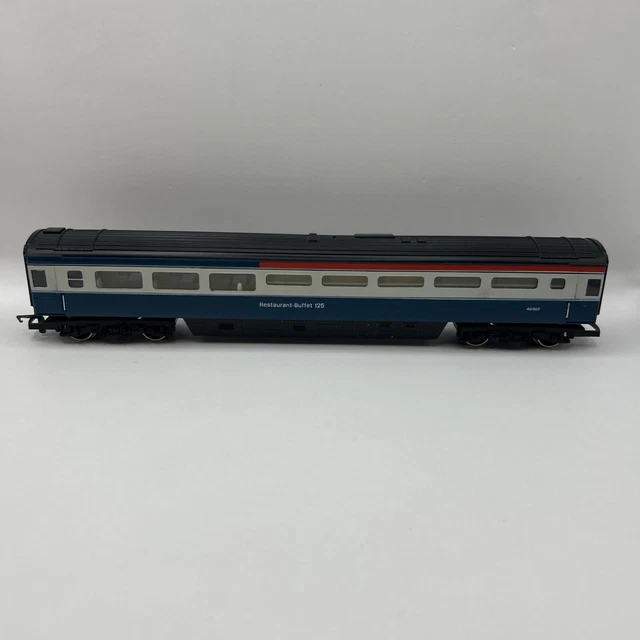 HORNBY BR INTERCITY Blue/Grey Mk3 Restaurant Buffet 125 40307 - 00 OO ...