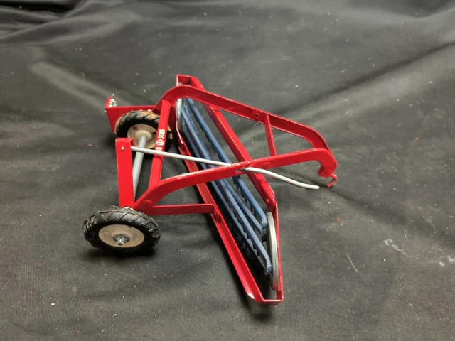 TOY VINTAGE TRU-SCALE 1/16 Scale Hay Rake Farm Tractor Implement L18Sf ...
