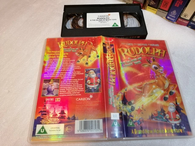 RUDOLPH & THE ISLAND OF MISFIT TOYS - RARE Carlton Video UK Vhs Issue ...