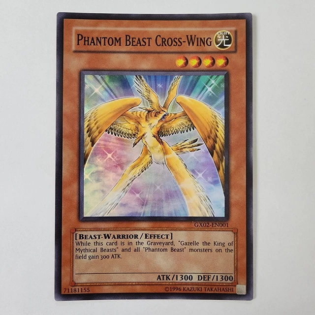 PHANTOM BEAST CROSS-WING - GX02-EN001 - LP - Super Rare - Unlimited ...