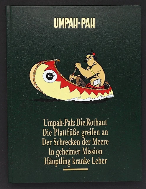 UMPAH-PAH DIE GESAMTAUSGABE Kunstleder HC Humor Comic Album Ehapa ...