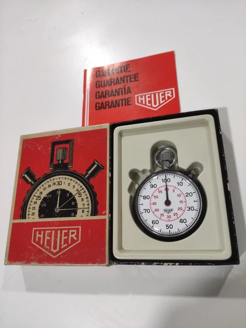 CRONOMETRO HEUER STOPWATCH Stoppuhr Rally Timer Chronometre Crono EUR ...