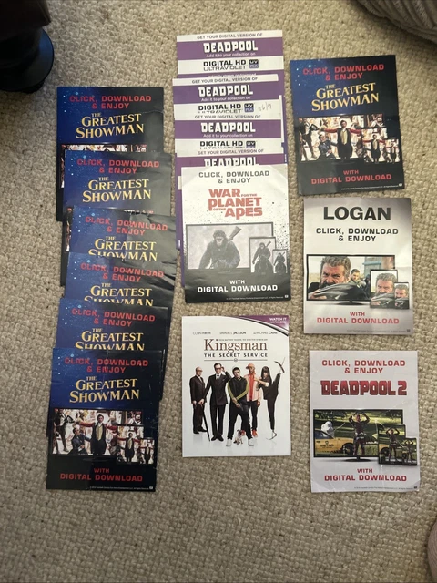 BOGOF ON ASSORTED Movie Google Play Download Codes Please READ ...