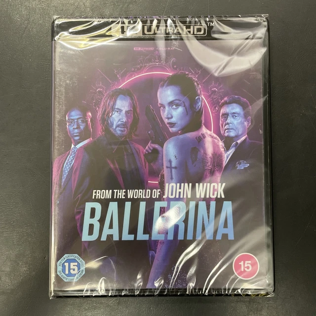 BALLERINA: FROM THE WORLD OF JOHN WICK - 4K UHD (Blu Ray) Region free £ ...