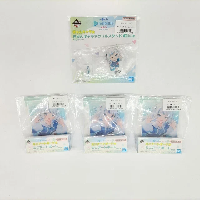 HOLOLIVE GAWR GURA Mini Art Board Acrylic Stand Ichiban Kuji En V5 £59. ...