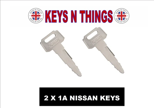 NISSAN ARTISON UNICARRIERS TCM Tailift Forklift key NIS 1A B5160 £4.99 ...