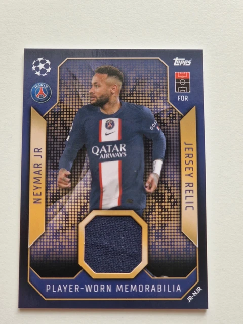 TOPPS MATCH ATTAX 2022-2023 Neymar Jr. Psg Relic 183/250 £43.00 ...