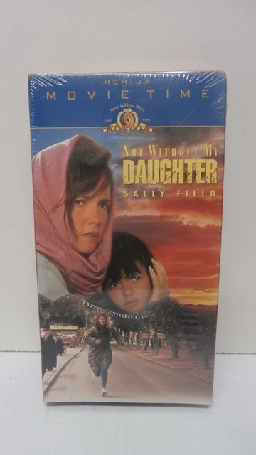 NOT WITHOUT MY Daughter (VHS, 1991, Movie Time) Sally Field Brand New ...