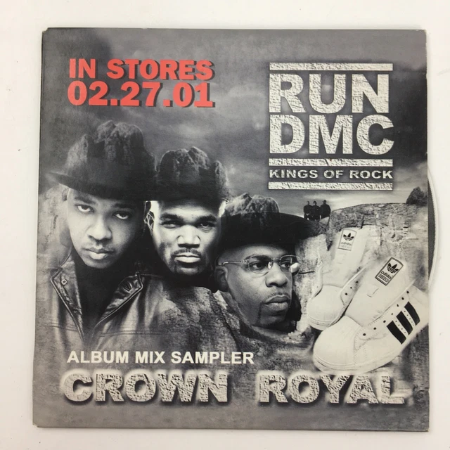 RUN DMC KINGS Of Rock Crown Royal Sampler CD Promo EUR 34,82 - PicClick FR