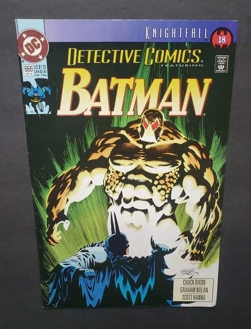 BANDE DESSINÉE DETECTIVE Comics #666 1993 DC Comics KNIGHTFALL ! EUR 9 ...