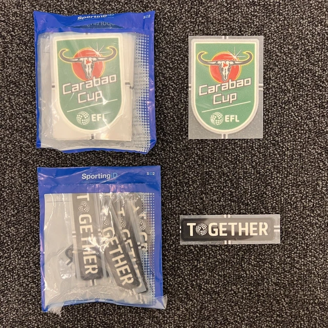 EFL CARABAO CUP 2023/24 | Player Size Shirt Sleeve Patches | 100% ...