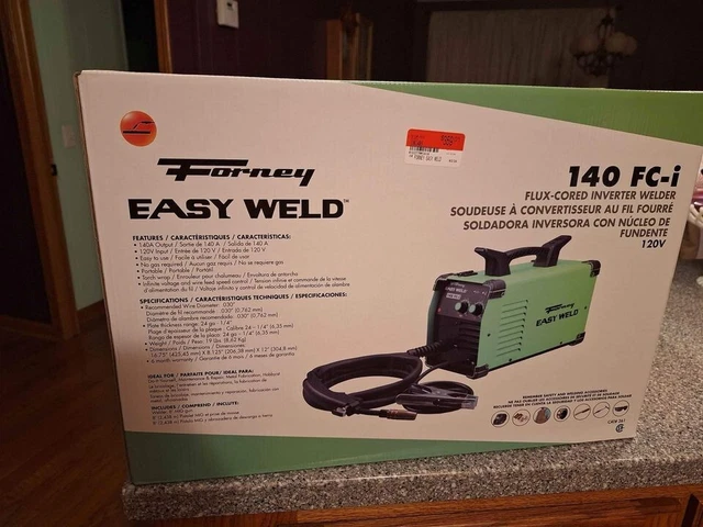 FORNEY EASY WELD 140 FC-i 120 Volt Flux Core Wire Welder Inverter $299. ...