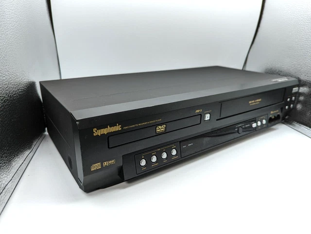 SYMPHONIC WF803 DVD/VCR rec VHS Combo Player / Recorder, No Remote ...