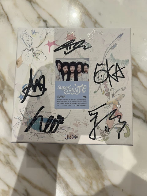 ILLIT - SIGNED SUPER REAL ME Album (by all members) Super Me Ver. Inc ...