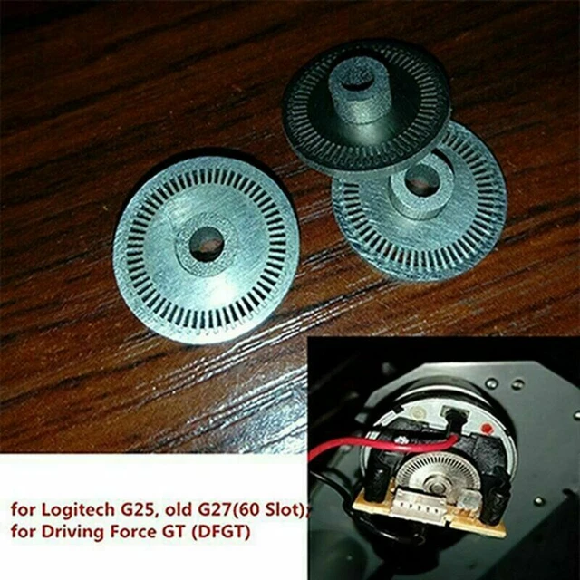 60 SLOT STEERING Wheel Optical Encoder for Logitech G25/Old Version G27 ...