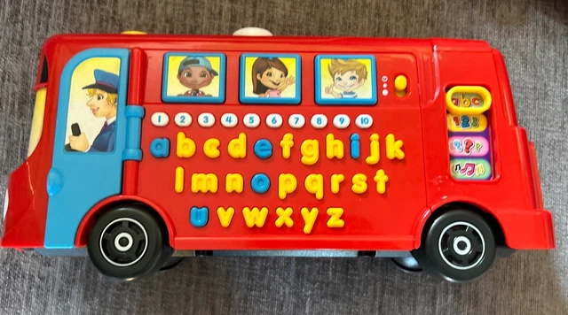 VTECH PLAYTIME BUS with Phonics, Educational Toy for Children with ...