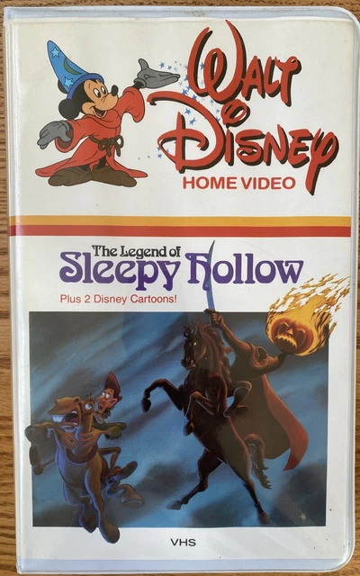 WALT DISNEY LEGEND Of Sleepy Hollow VHS Tape Clamshell Vintage £19.72 ...