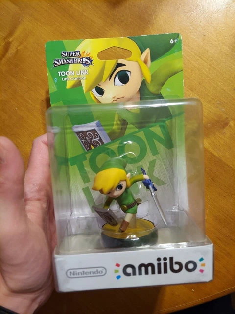 TOON LINK SUPER Smash Bros Nintendo Amiibo Wii U Switch 3DS LIRE EUR 35,71 - PicClick FR