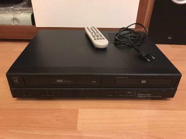 SEG DVR 1051 DVD Recorder + VHS Recorder Kombigerät HDMI mit ...