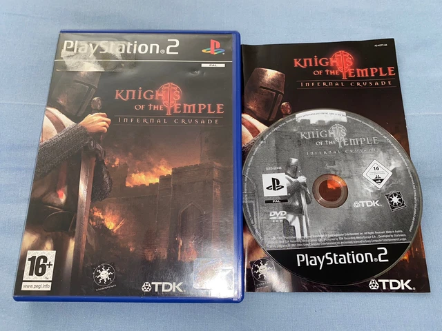 RARE KNIGHTS OF The Temple Infernal Crusade Sony PS2 PlayStation 2 ...