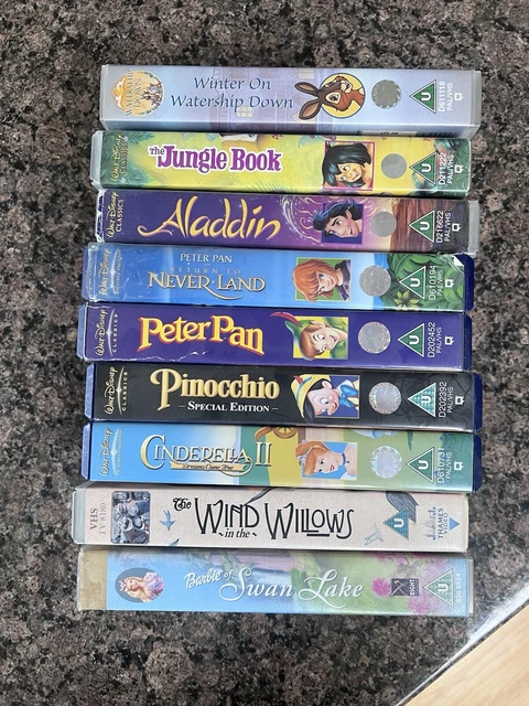 9 VHS VIDEO bundle of assorted Disney / Pixar and kids' VHS films £8.00 ...