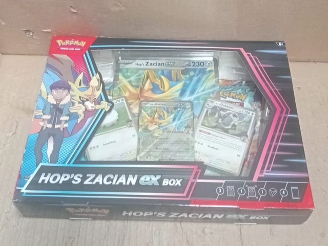 POKÉMON TCG: HOP’S Zacian ex Box £14.99 - PicClick UK