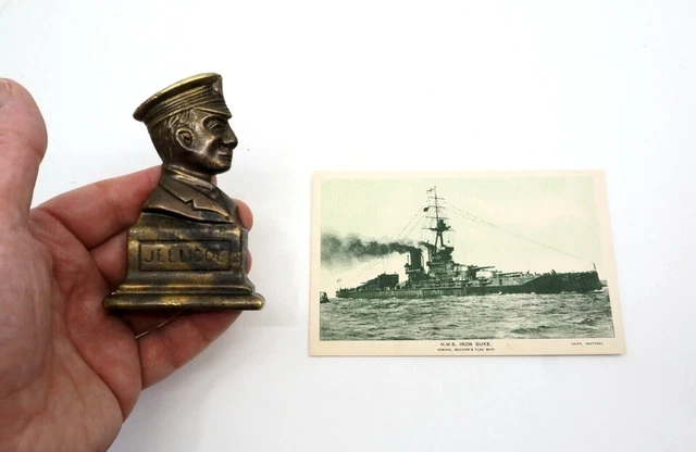 ORIGINAL WW1 ROYAL Navy Battle of Jutland Items - Admiral Jellico HMS ...