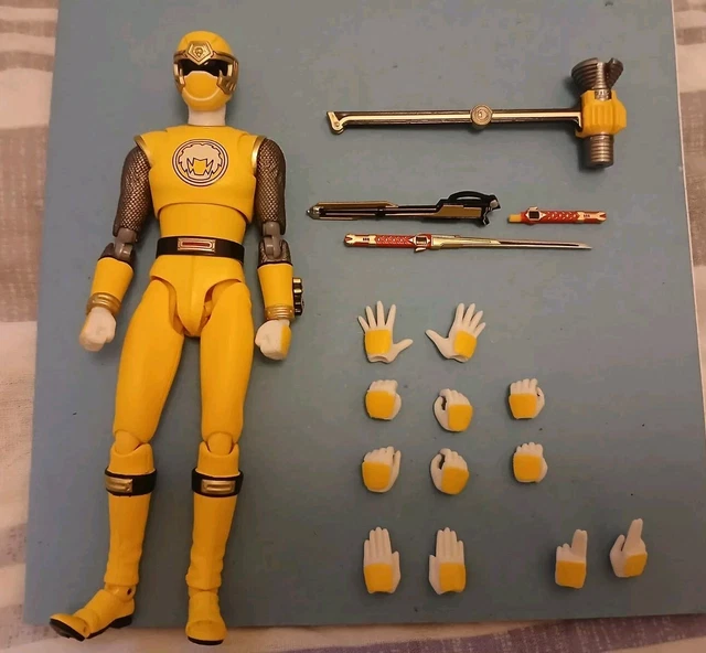 SH FIGUARTS POWER Rangers Ninja Storm Sentai Hurricanger Yellow £20.00 ...