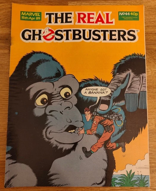COMIC - CLASSIC Marvel UK The Real Ghostbusters No #44 15th April 1989 ...