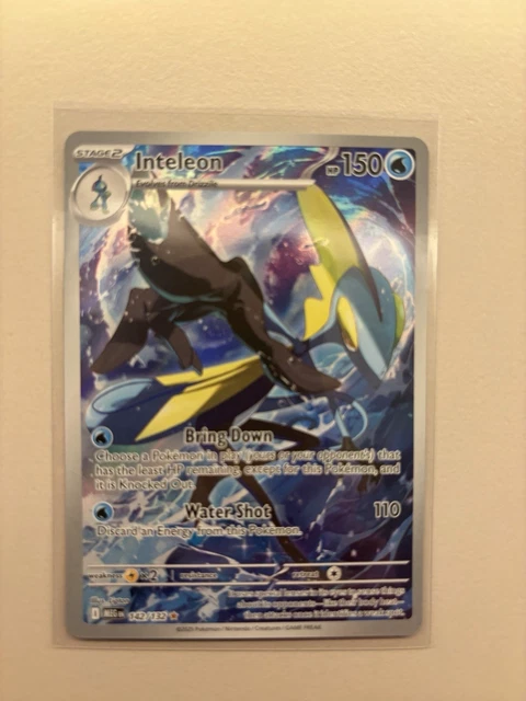 POKEMON TCG MEGA Evolution Inteleon IR 142/132 £5.43 - PicClick UK