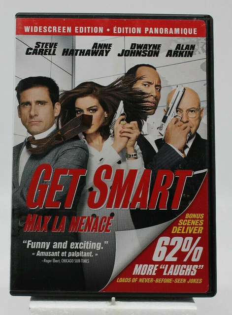 GET SMART DVD Gently Pre-owned Steve Carell Anne Hathaway Dwayne ...