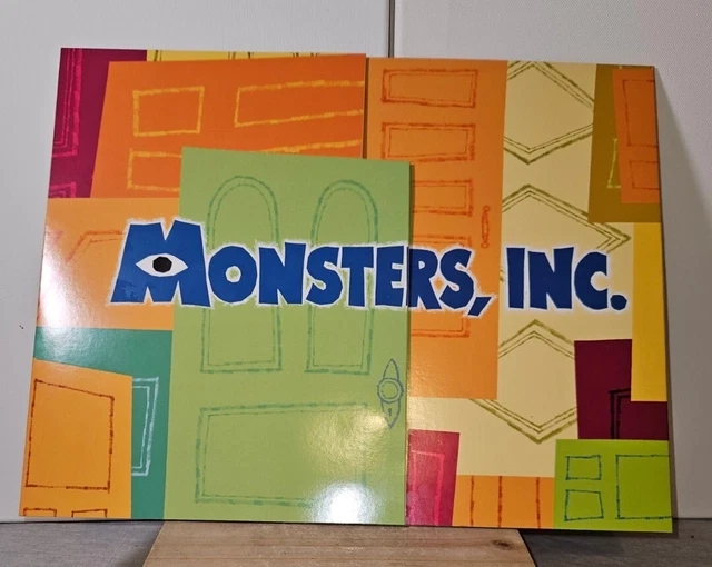 Monsters Inc Walt Disney Pixar Exclusive Lithograph Portfolio Set Of 4 Prints £1343 Picclick Uk