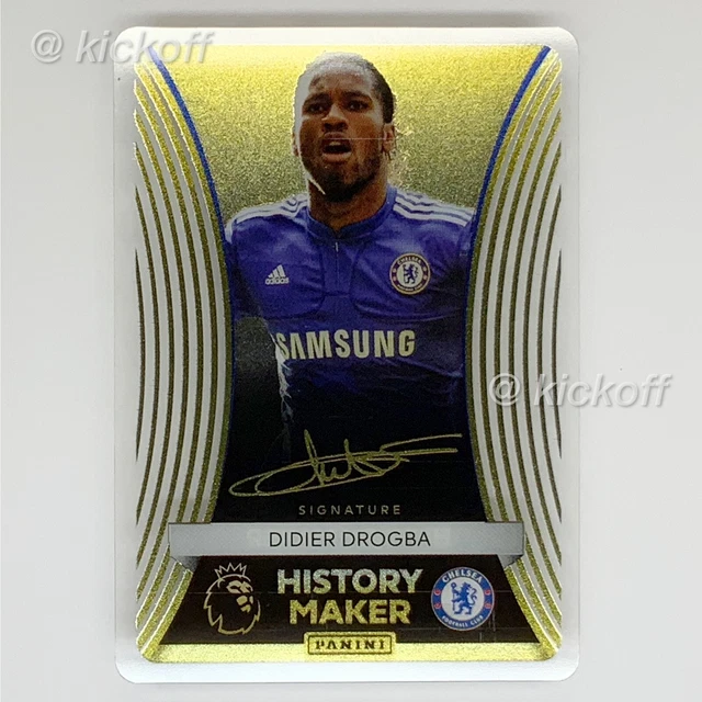 PANINI ADRENALYN XL 2025: DROGBA. History Maker Signature card. Chelsea ...