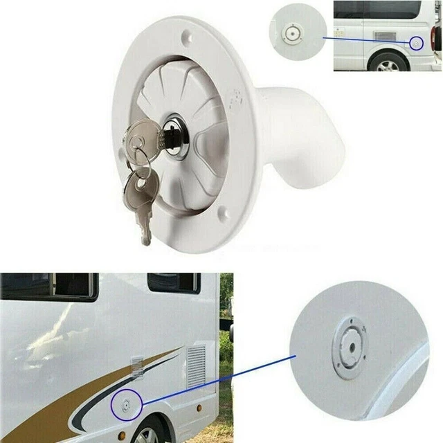 EINFÜLLSTUTZEN WASSER FRISCHWASSERTANK Tankdeckel Wohnwagen Wohnmobil ...