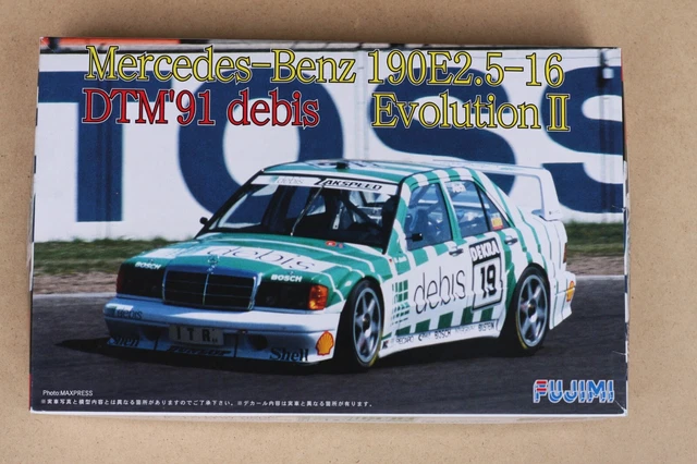 FUJIMI MERCEDES-BENZ 190E 2.5-16 DTM 91 debis Evolution 1/24 EUR 85,00 ...