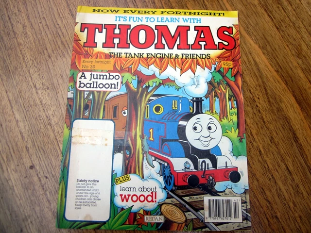 IT'S FUN TO Learn with Thomas the Tank Engine & Friends Issue 39 1992 ...