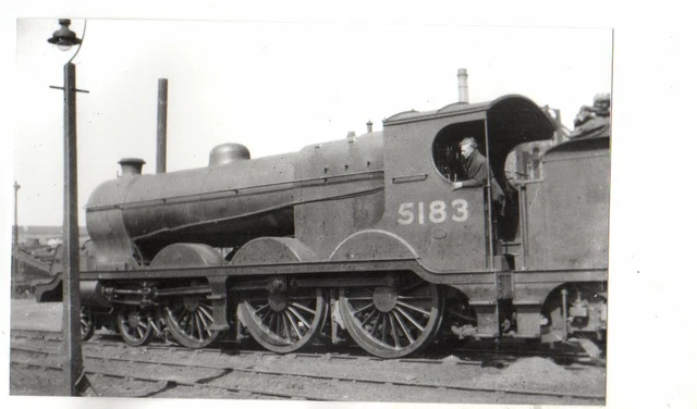 RAIL PHOTO LNER GCR 460 B5 5183 Unknown shed Lincoln lincolnshire £2.59 ...