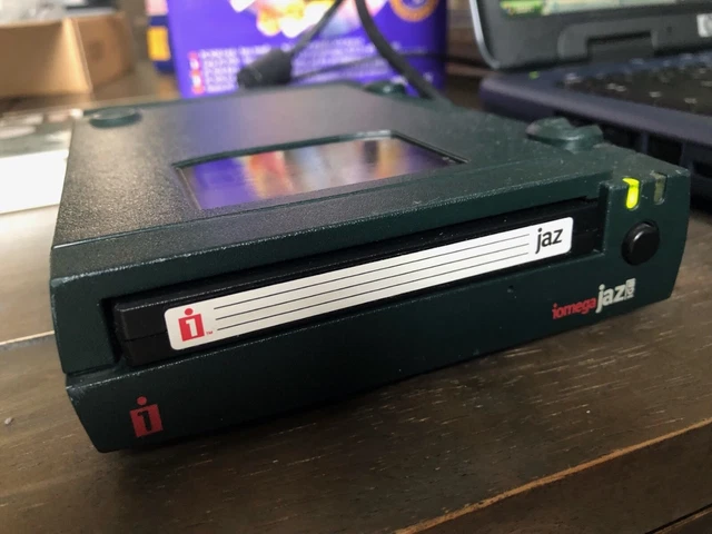 IOMEGA JAZ 1 GB SCSI external drive storage - Fully tested working ...