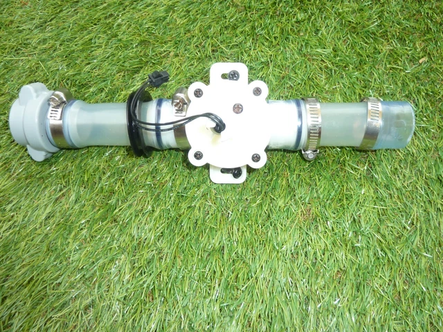 LAY-Z-SPA WATER FLOW sensor ,housing & pipe For Lazy Spa Pump Part £19. ...