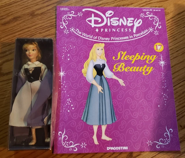 DISNEY PRINCESS SLEEPING Beauty Porcelain Doll DeAgostini W/ Magazine £ ...
