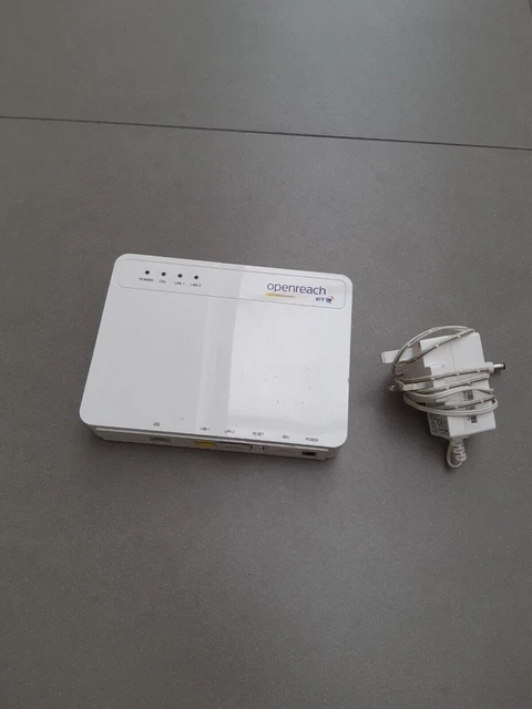 BT OPENREACH FIBRE Modem - ECI Telecom model B-FOCuS V-2FUb Rev B £14. ...