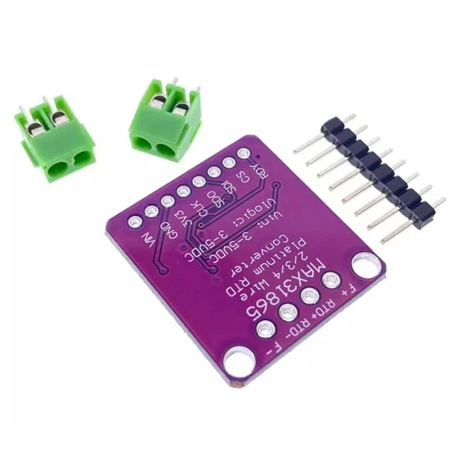 PT100-PT1000 AMPLIFIER MODULE for Arduino Temperature Sensor Module DIY ...